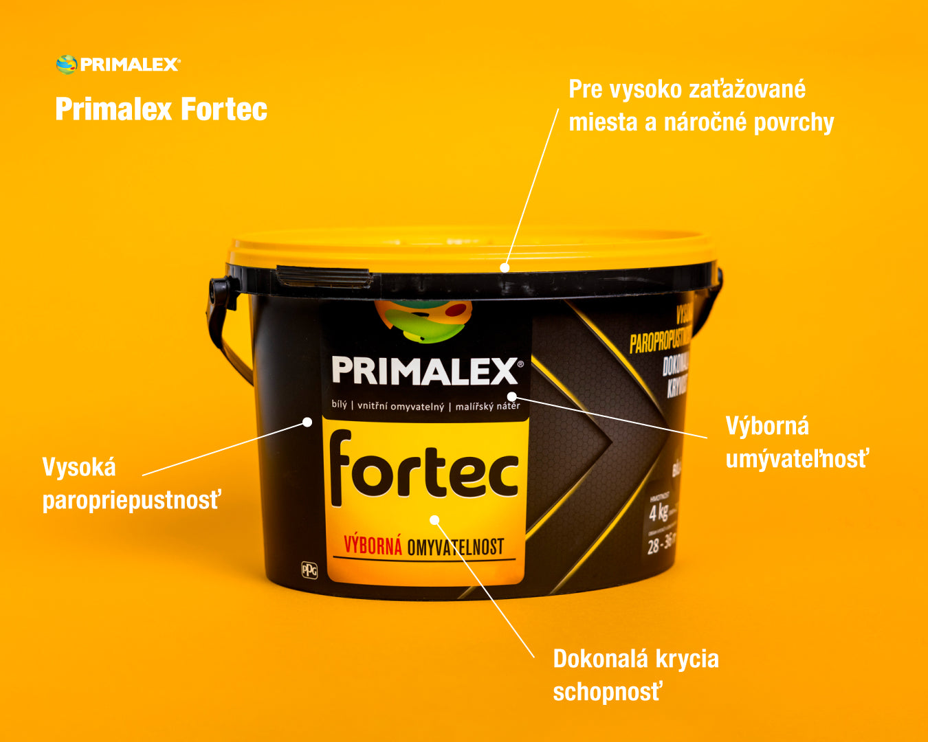 Primalex Fortec malířský nátěr: Ideální Ochrana pro náročné povrchy a ...